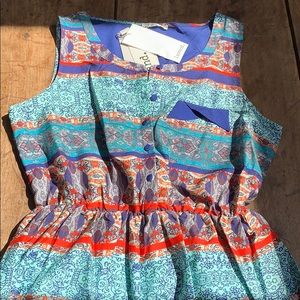 ASOS | Dresses | Lavand Spanish Batik Print Full Skirt Sundress | Poshmark